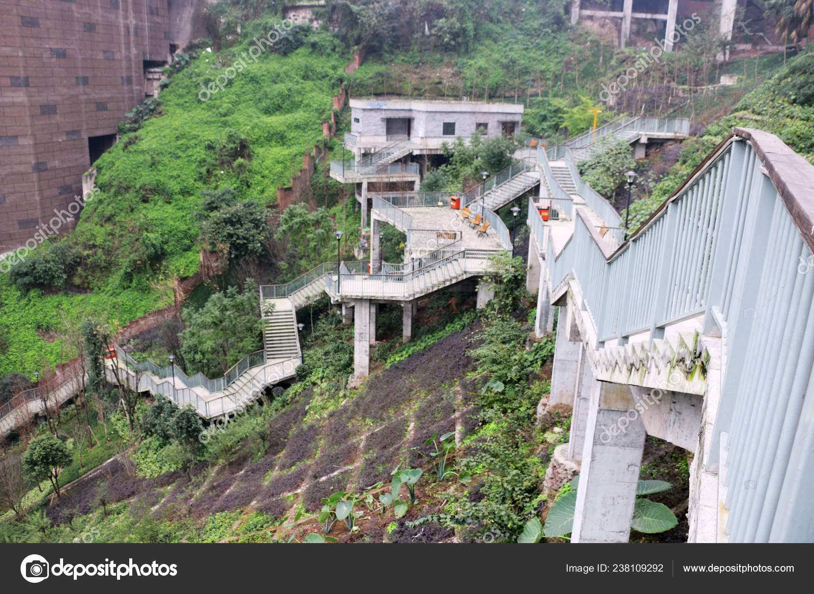 View Xiaxiaojiawan Park Featuring Meter Tall Kilometer Long Skywalk ...
