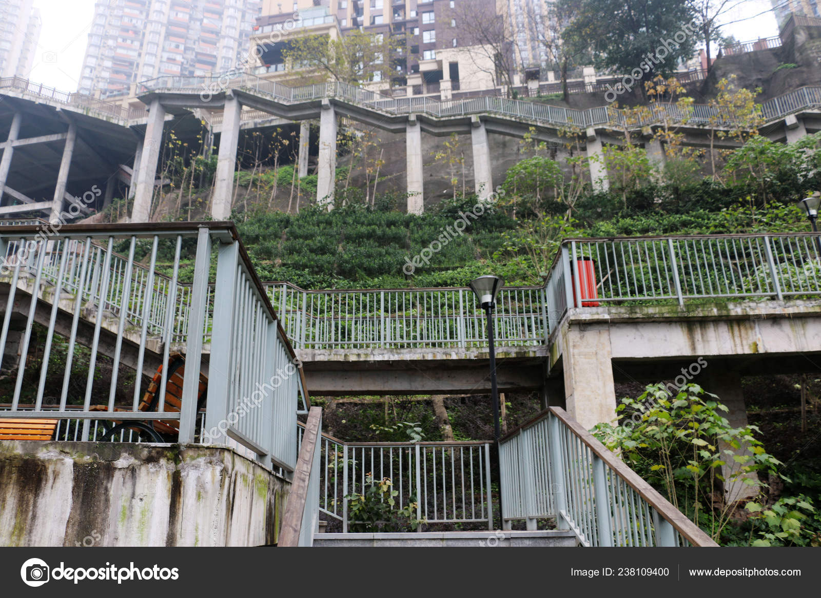 View Xiaxiaojiawan Park Featuring Meter Tall Kilometer Long Skywalk ...