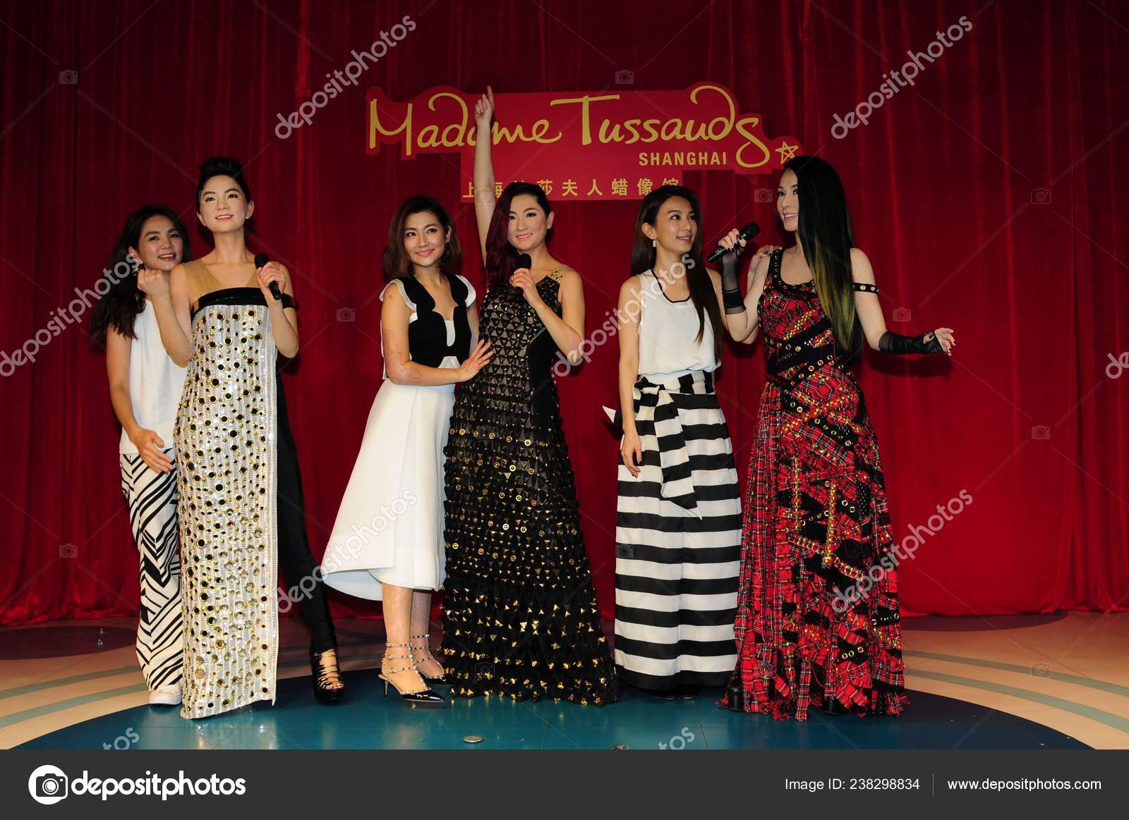 Gauche Droite Ella Chen Chia Hwa Selina Jen Chia Hsuan — Photo ...
