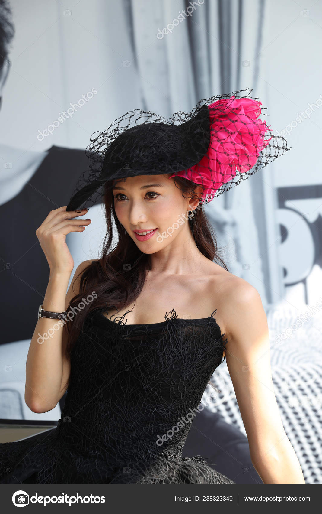 Taiwanese Model Actress Lin Chi Ling Attends Promotional Event Swiss ...
