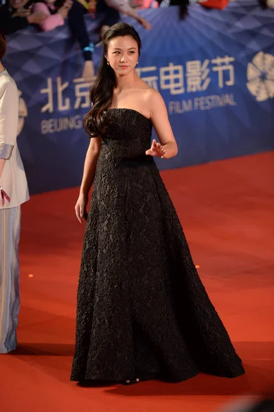 Hong Kong Actress Isabella Leong Poses Red Carpet Opening Ceremony ...