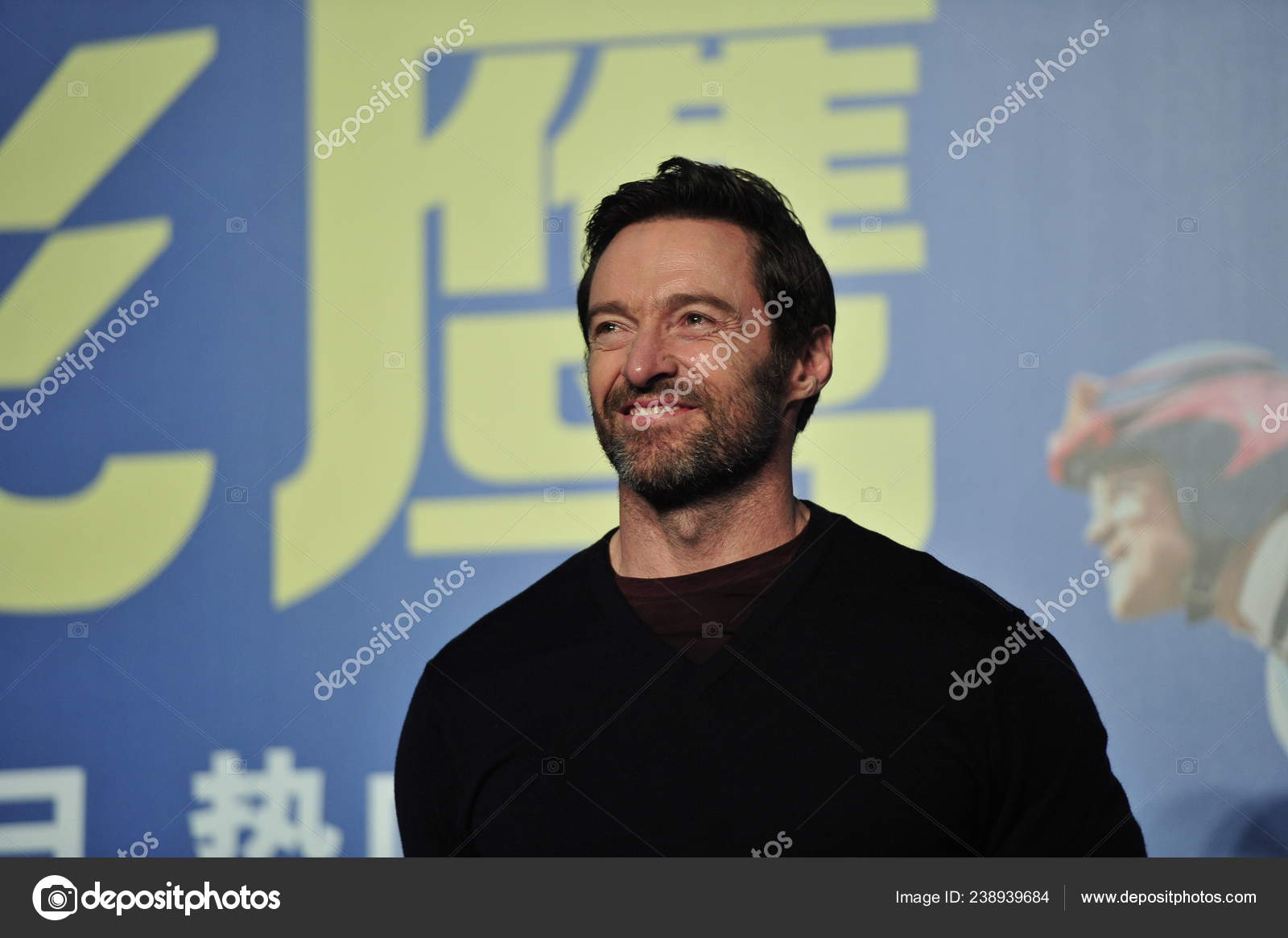 Actor Australiano Hugh Jackman Asiste Una Reunión Fans Para Promocionar ...