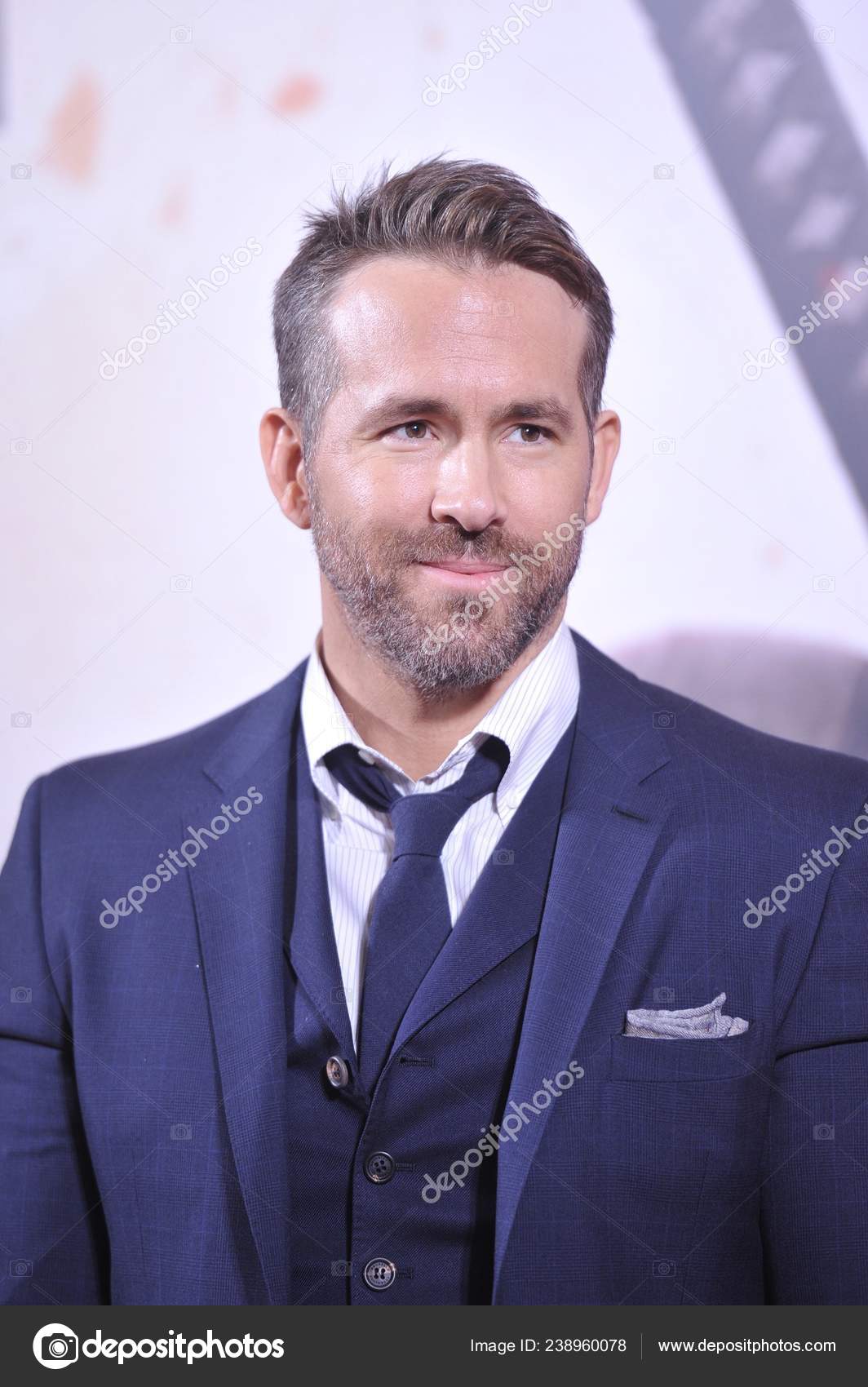 Canadian American Actor Ryan Reynolds Attends China Press Conference ...