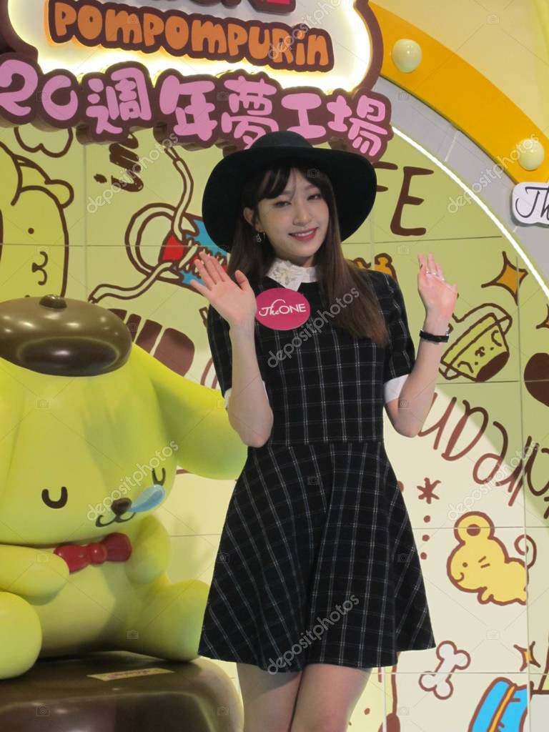 Ahn Hee-yeon, más conocida por su nombre artístico Hani, del grupo de chicas surcoreanas EXID ...