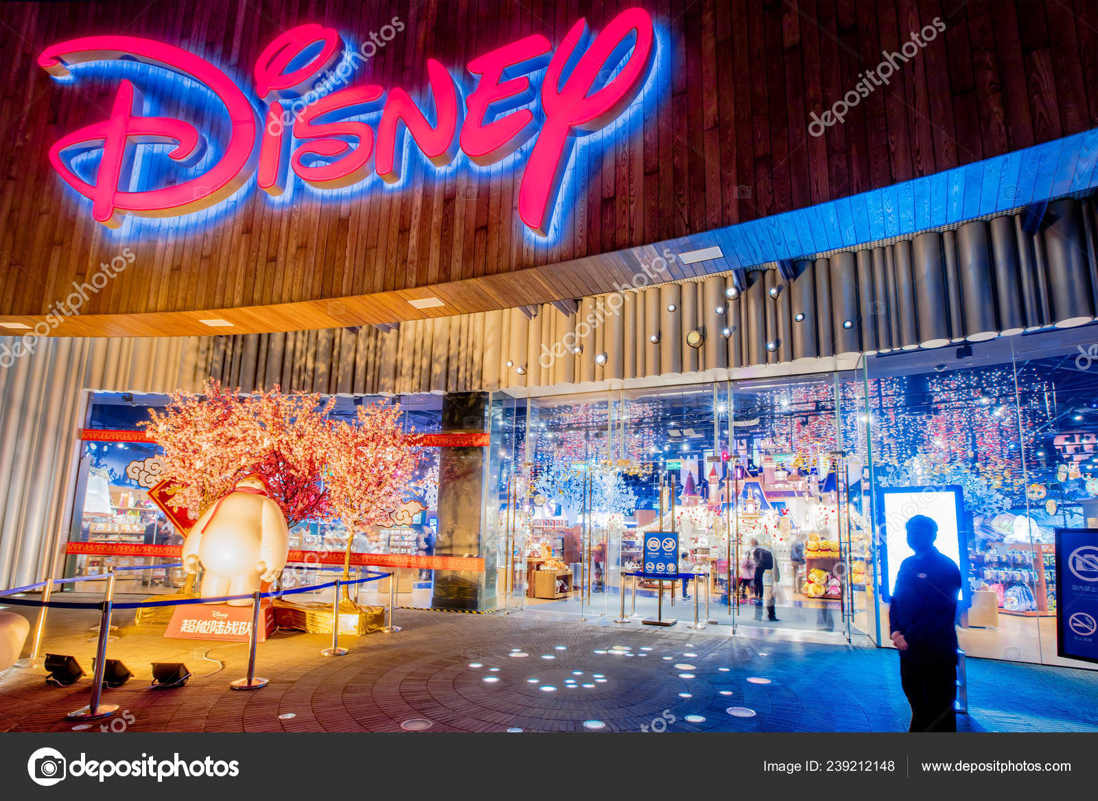 Nigh View Flagship Store Disney Lujiazui Financial District Pudong ...