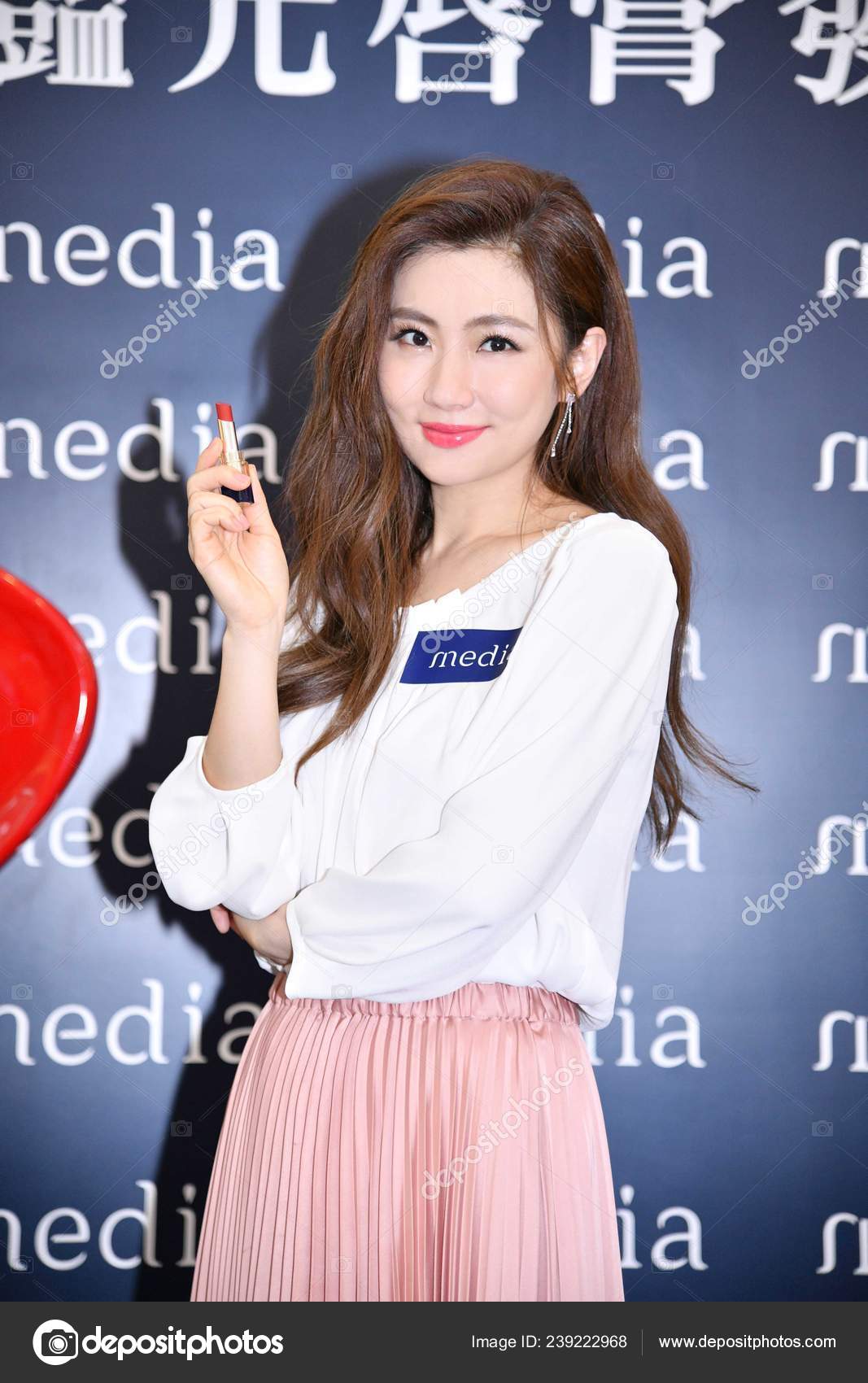 Selina Taiwanese Girls Group Attends Promotional Event Kanebo Media Hong – Stock Editorial Photo ...