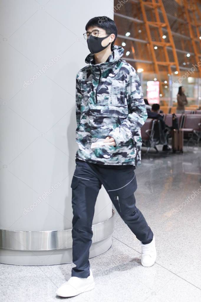 El actor chino Liu Haoran, también conocido como Turbo Liu, llega al ...