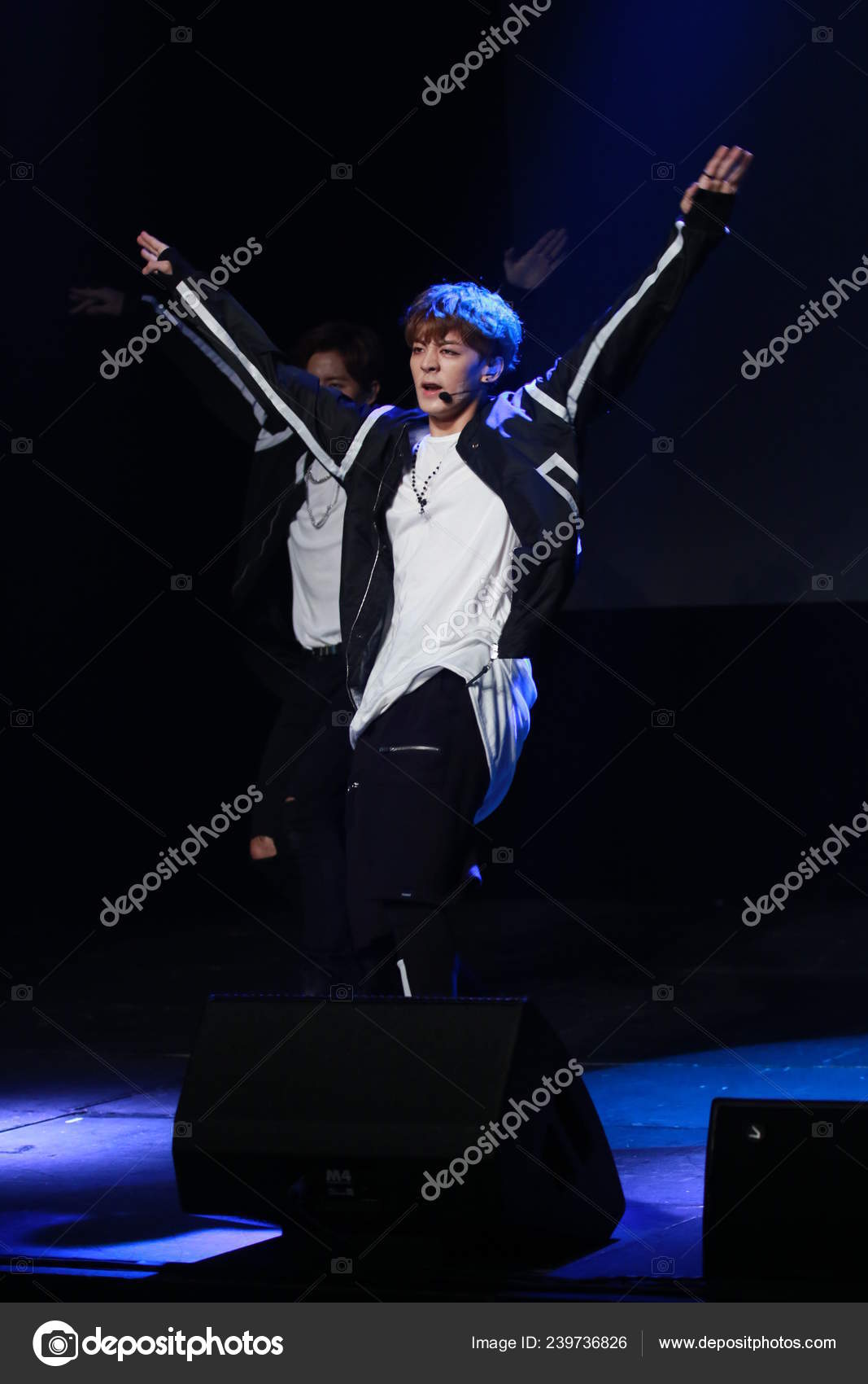 Members New South Korean Boy Group Map6 Perform Showcase Seoul — Stock ...