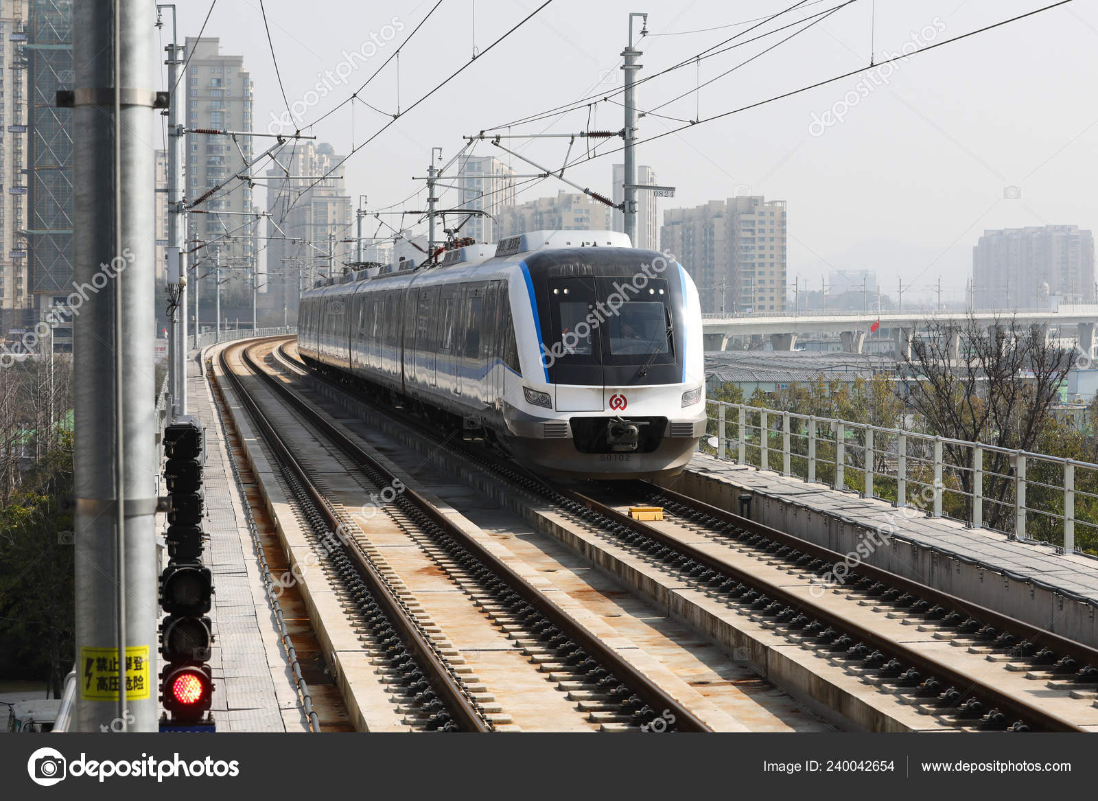 Railway Train City Railway Line Based High Speed Train Technology ...
