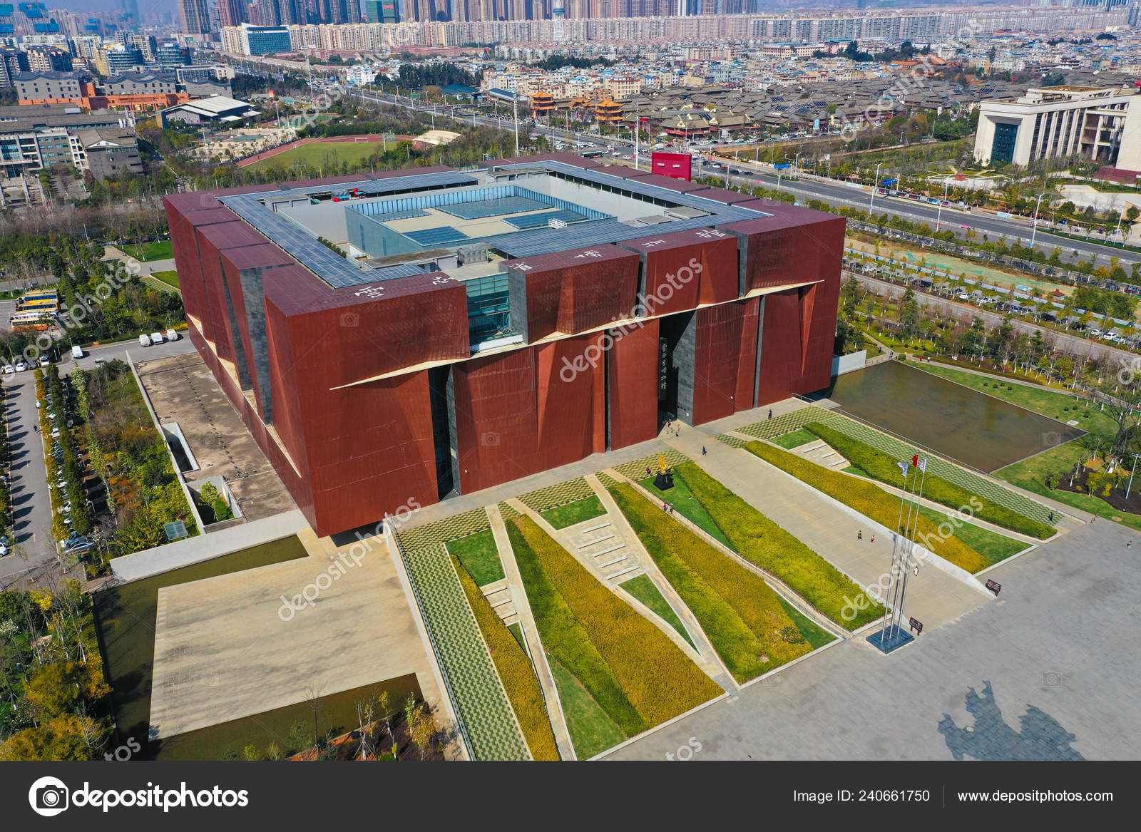 View Yunnan Provincial Museum Resembling Stamper Kunming City Southwest ...