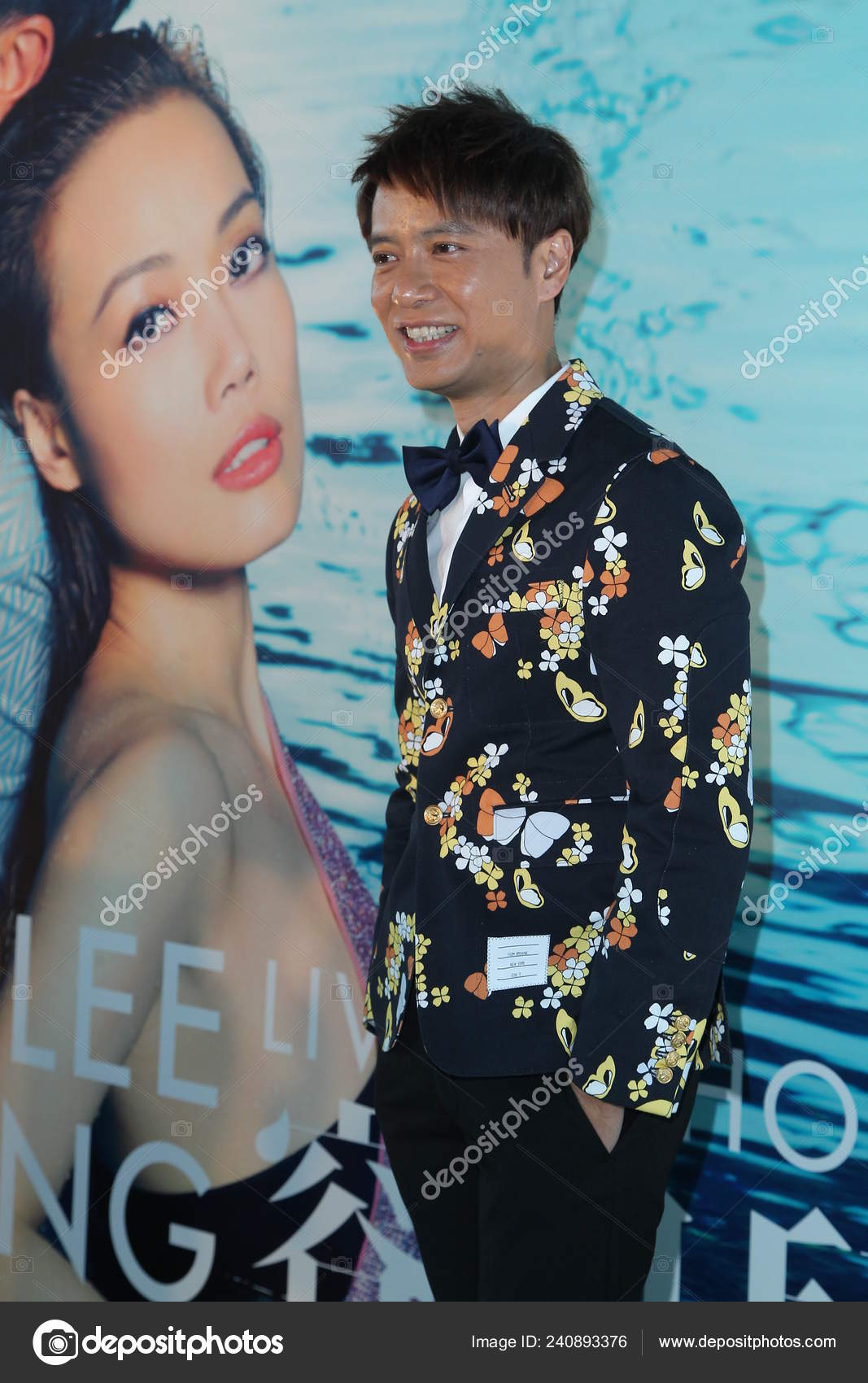 Hong Kong Singer Hacken Lee Attends Press Conference Hacken Lee — Stock ...