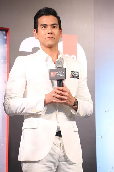 Taiwanese Actor Eddie Peng Poses Premiere Event His New Movie – Stock ...