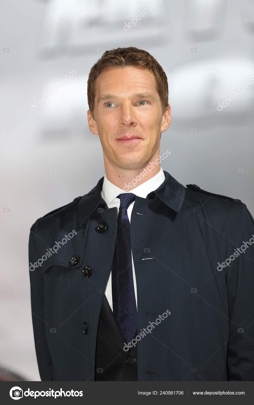 British Actor Benedict Cumberbatch Poses Promotional Event Suv Saic ...