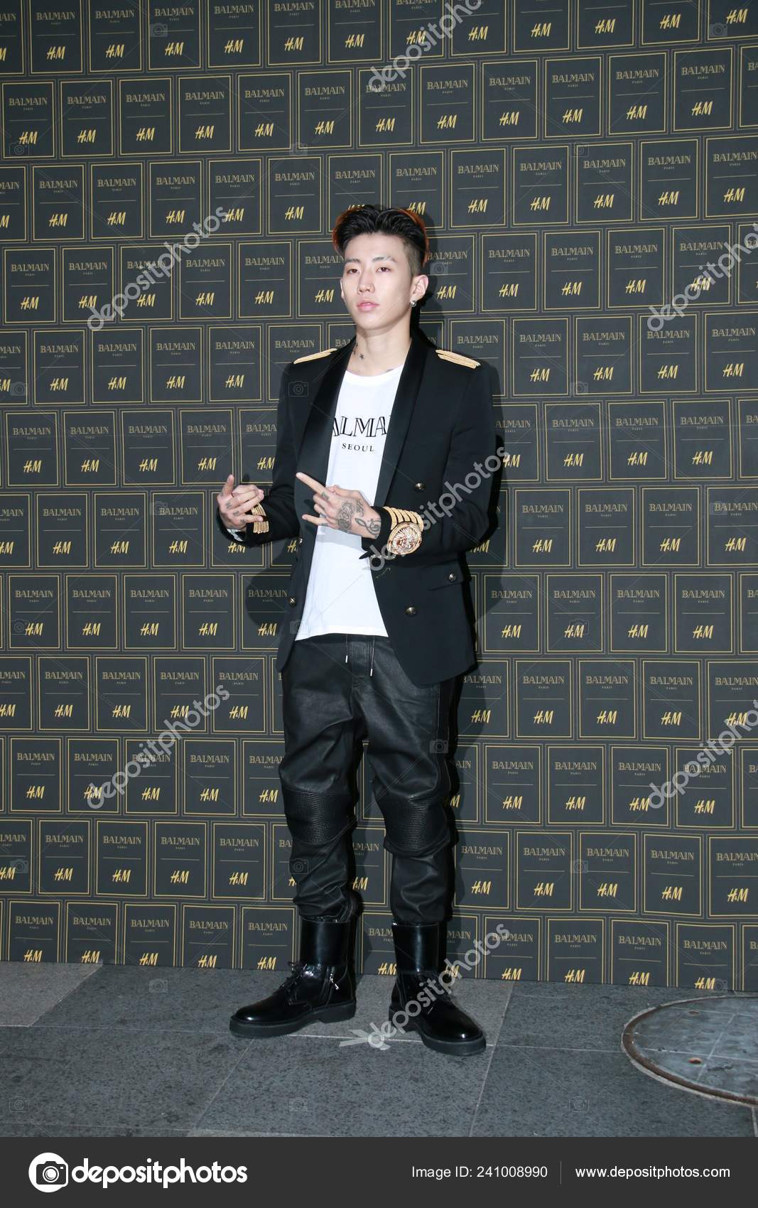 Korean American Singer Actor Jay Park Jae Beom Arrives Preview — Stock Editorial Photo ...