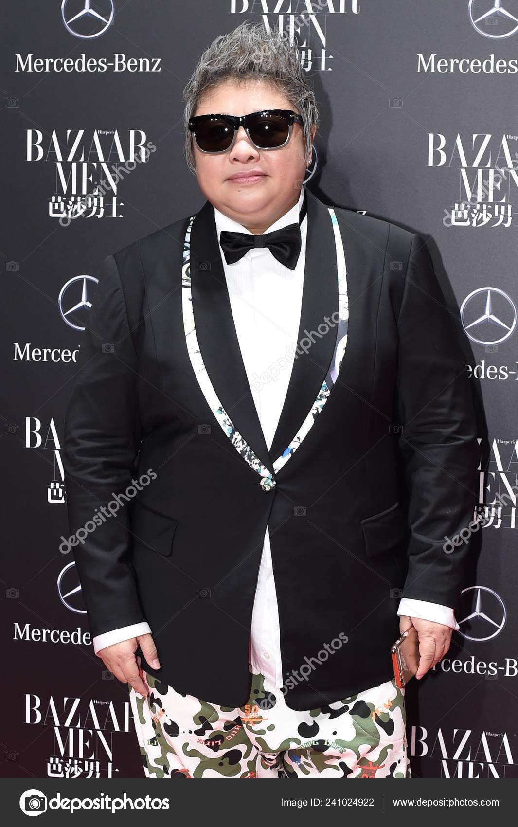 File Chinese Tibetan Singer Han Hong Poses Red Carpet She — Stock ...