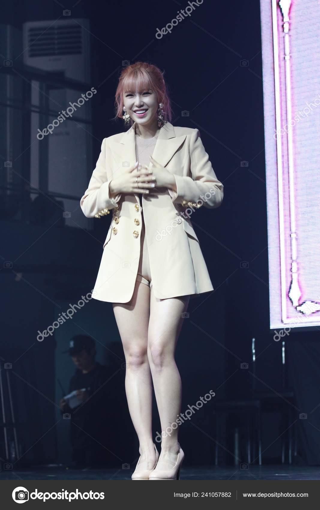 Singer Dancer Jun Hyo Seong South Korean Girl Group Secret — Stock ...