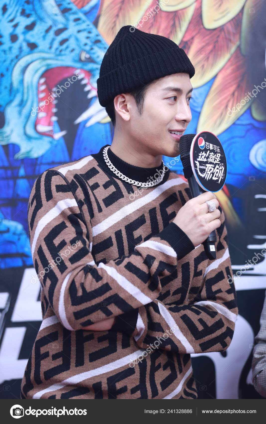 Hong Kong Singer Actor Jackson Wang South Korean Boy Group — Stock ...