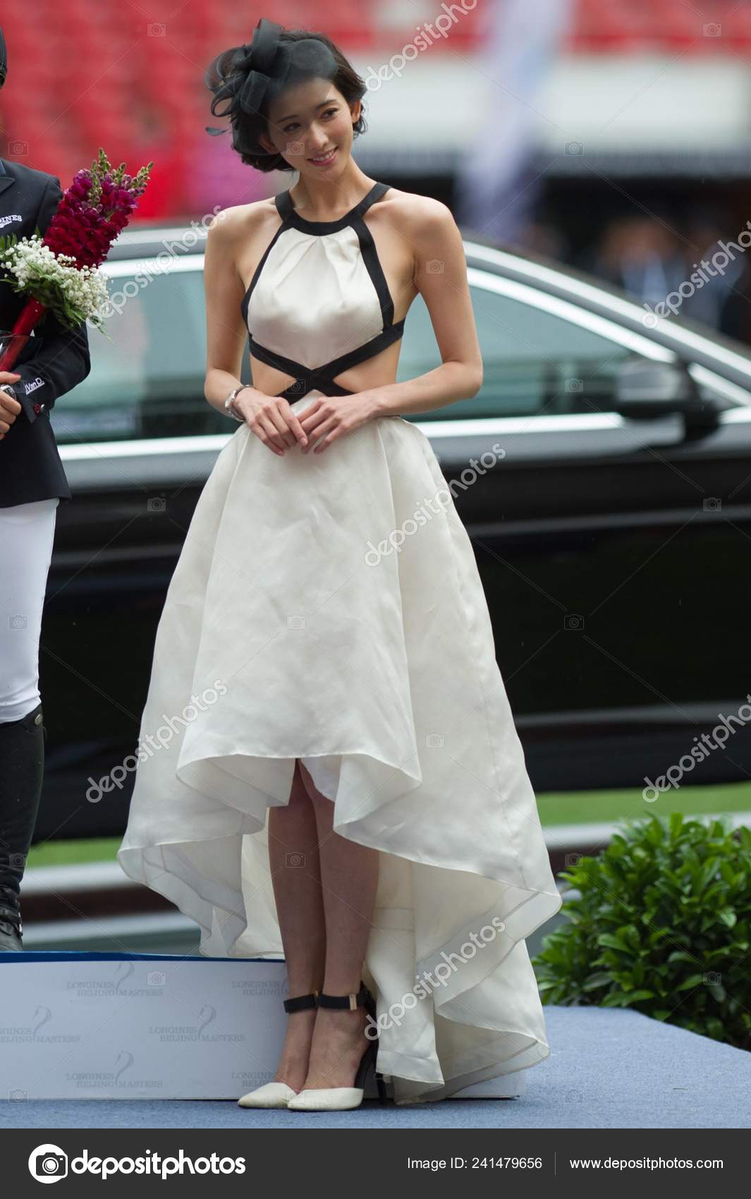 Taiwanese Model Actress Lin Chi Ling Poses Longines Equestrian Beijing ...