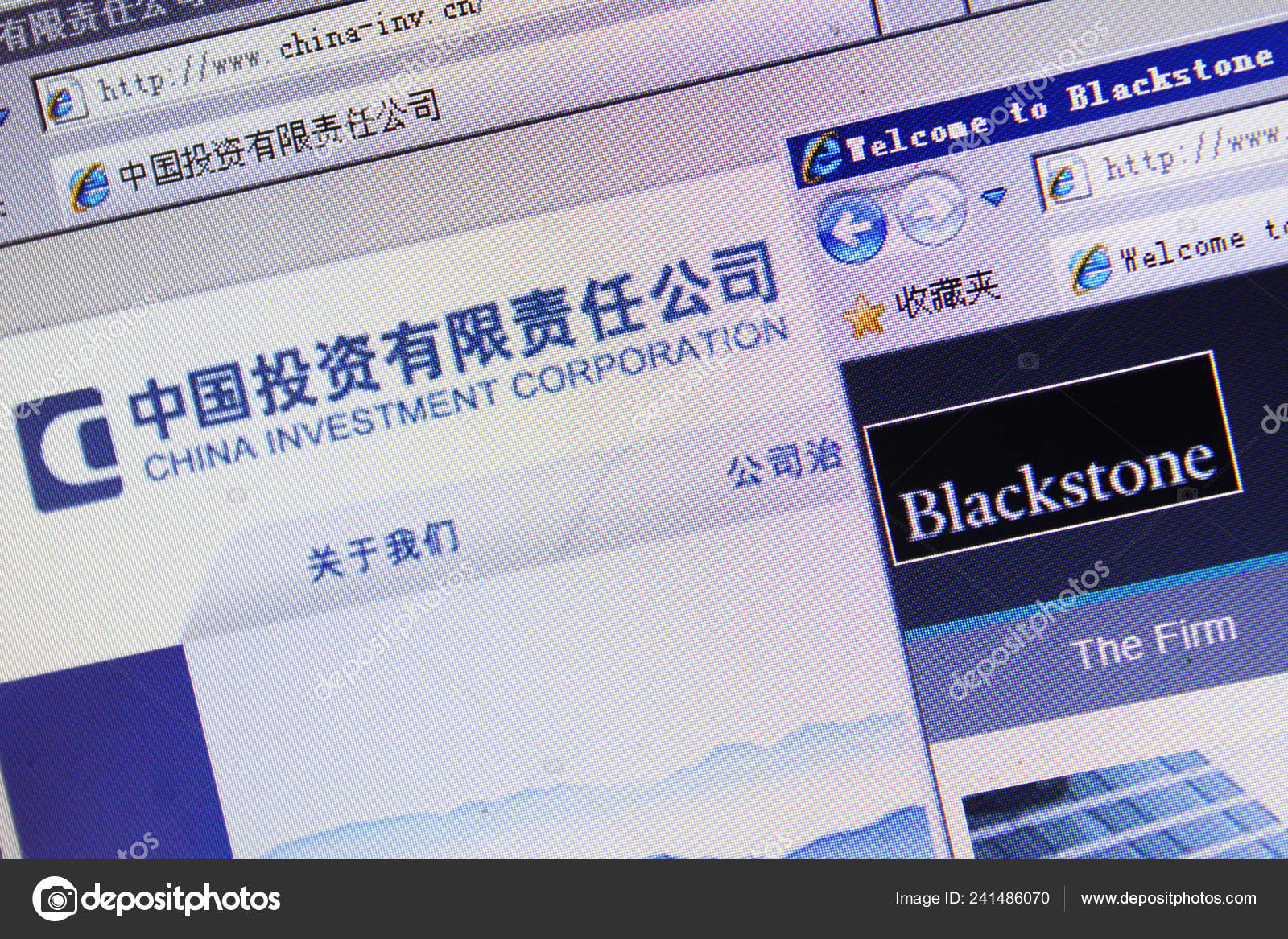 Chinese Netizen Browses Websites China Investment Corporation Cic ...