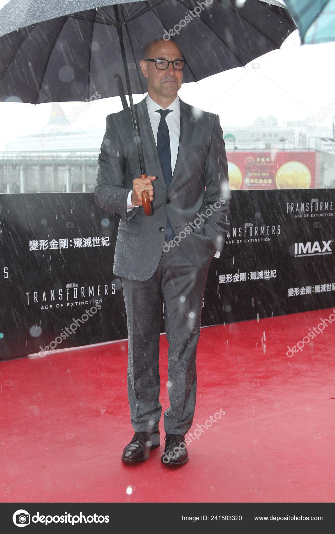 American Actor Stanley Tucci Poses Red Carpet World Premiere Movie ...