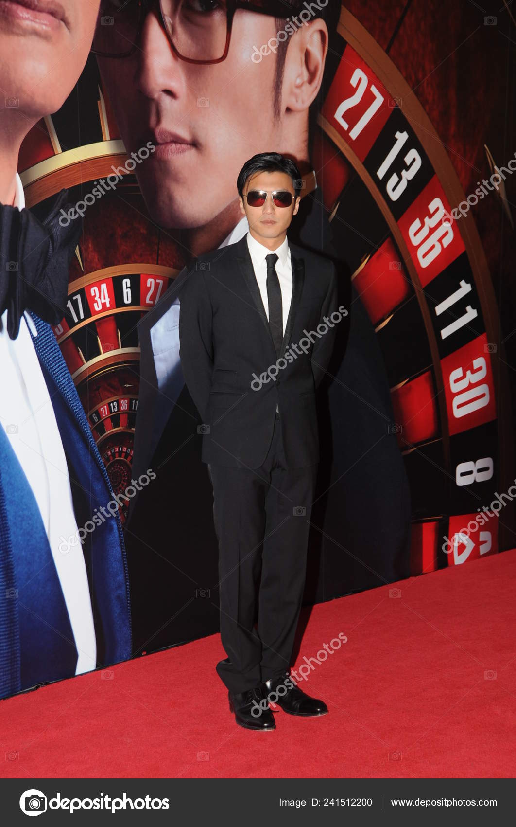 Hong Kong Actor Nicholas Tse Poses Premiere His New Movie — Stock ...