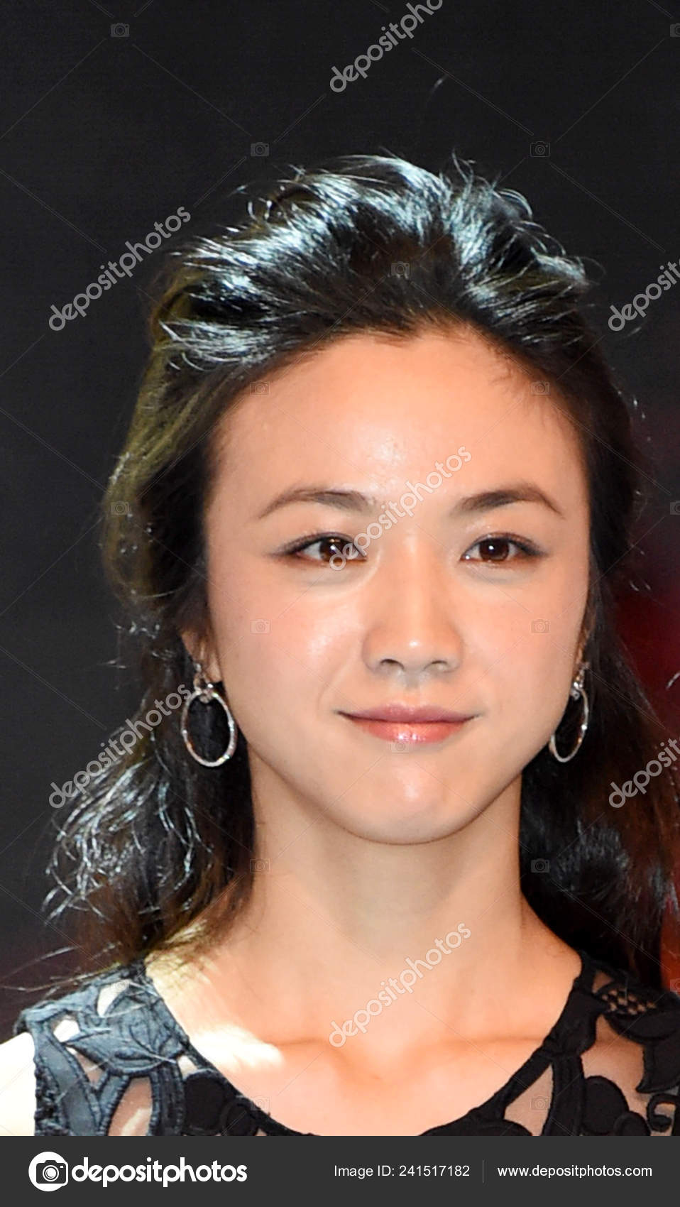 Chinese Actress Tang Wei Poses Press Conference Her Movie Golden ...
