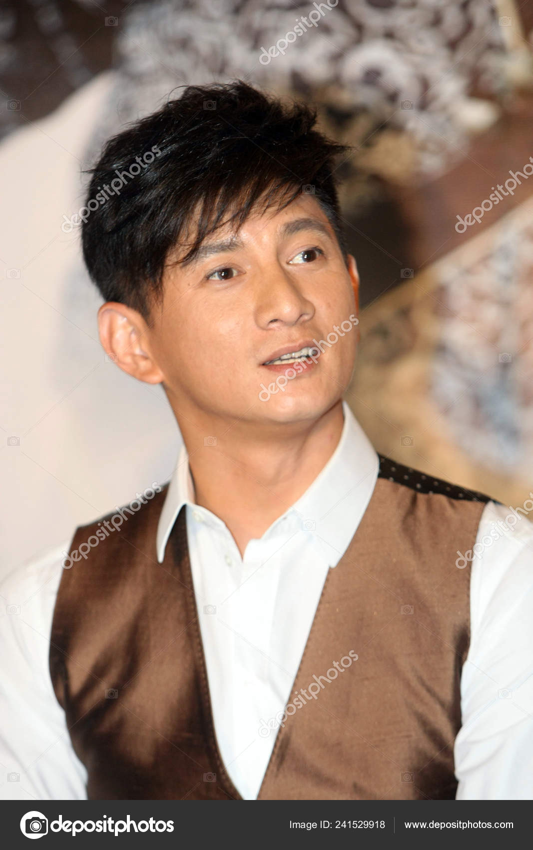 Taiwanese Singer Actor Nicky Attends Press Conference His New Series ...