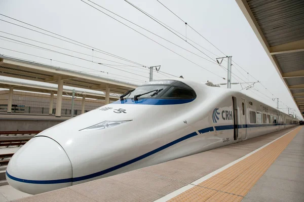 Crh China Railway High Speed Train Seen Turpan Tulufan North — Stock ...