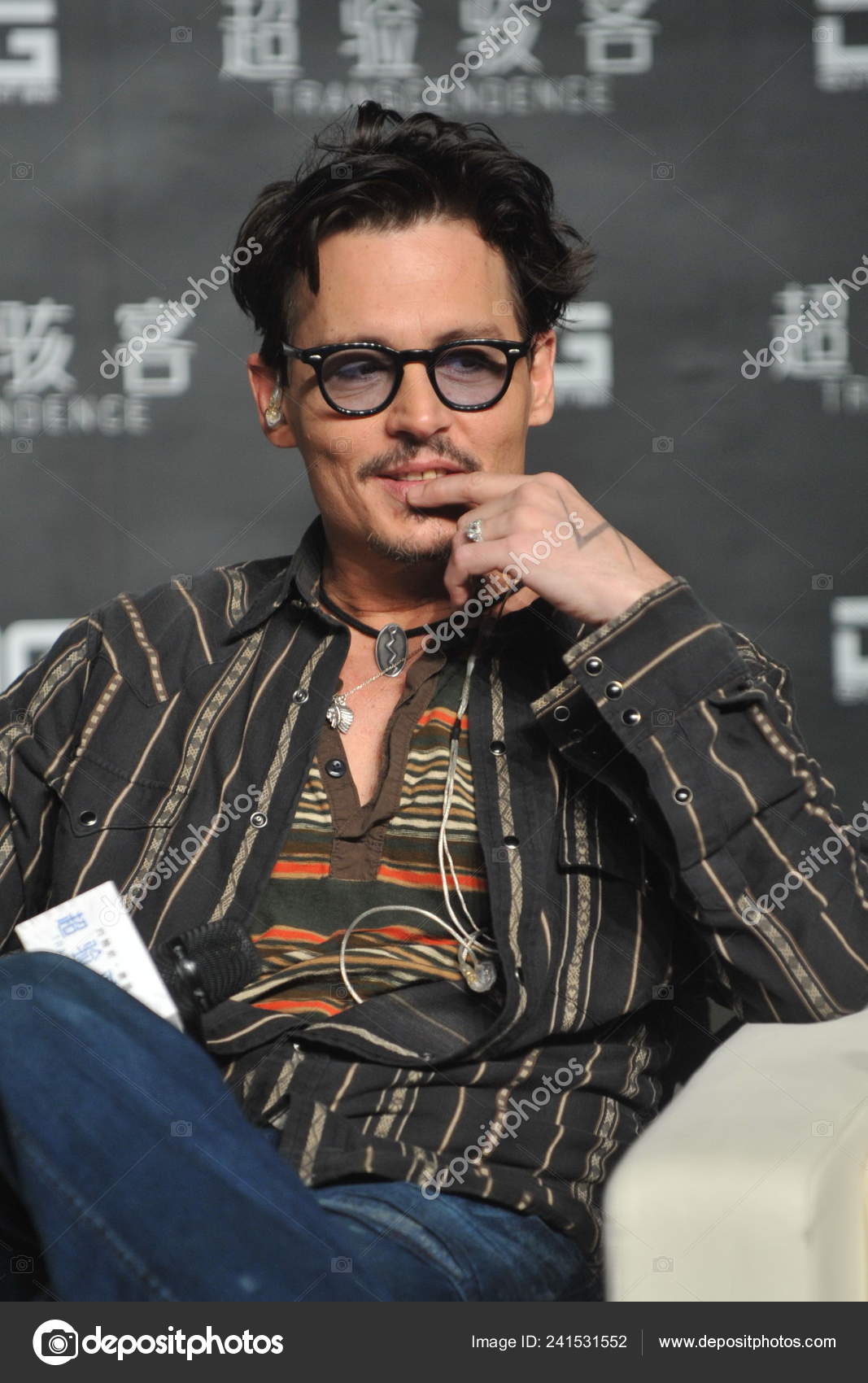 Transcendence Johnny Depp Glasses
