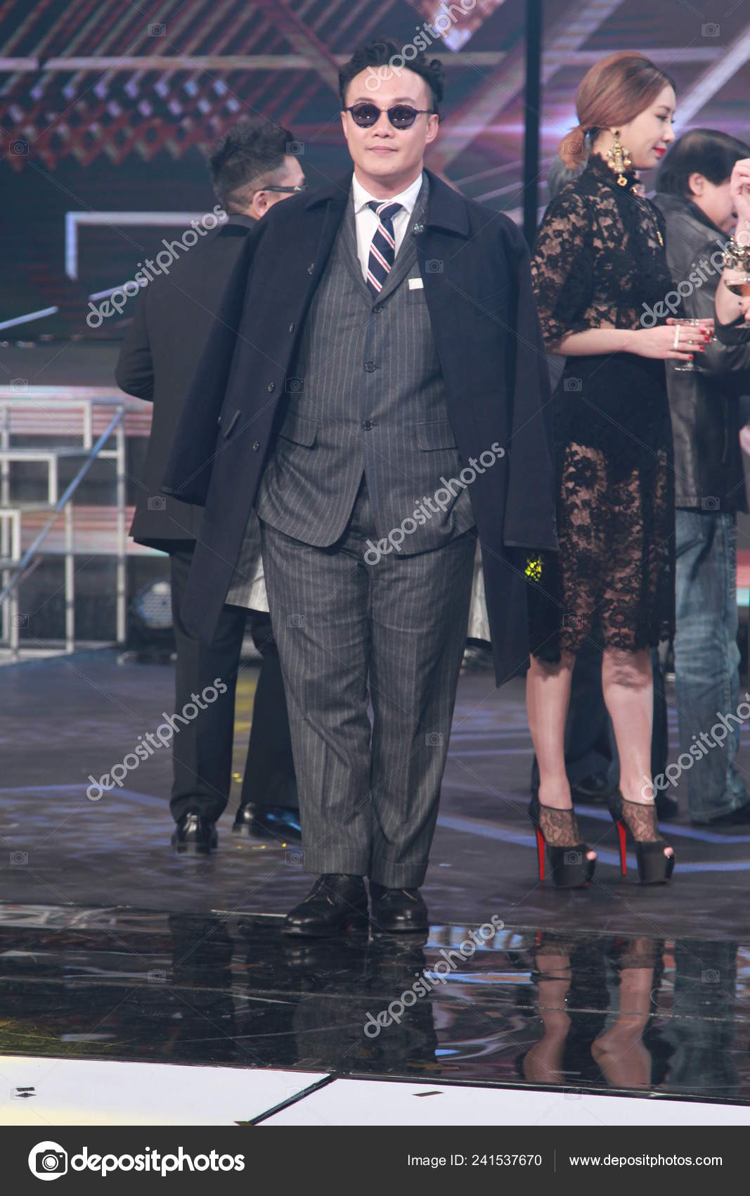 Hong Kong Singer Eason Chan Poses 36Th Top Ten Chinese — Stock ...