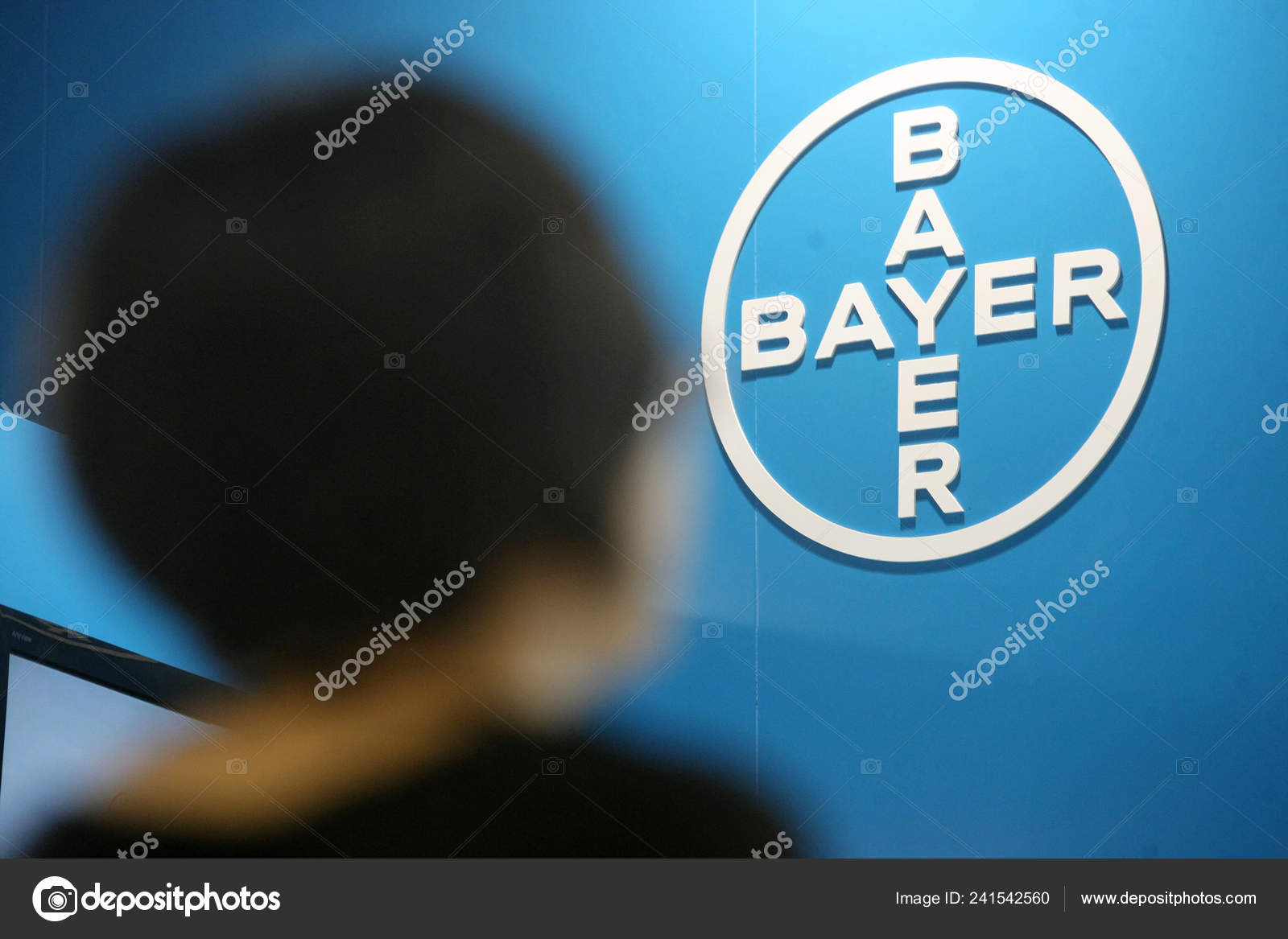 Visitor Walks Stand Bayer 12Th China Shanghai International Medical ...