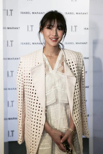 Chinese Model Actress Zhang Zilin Arrives Red Carpet Fashion Show ...