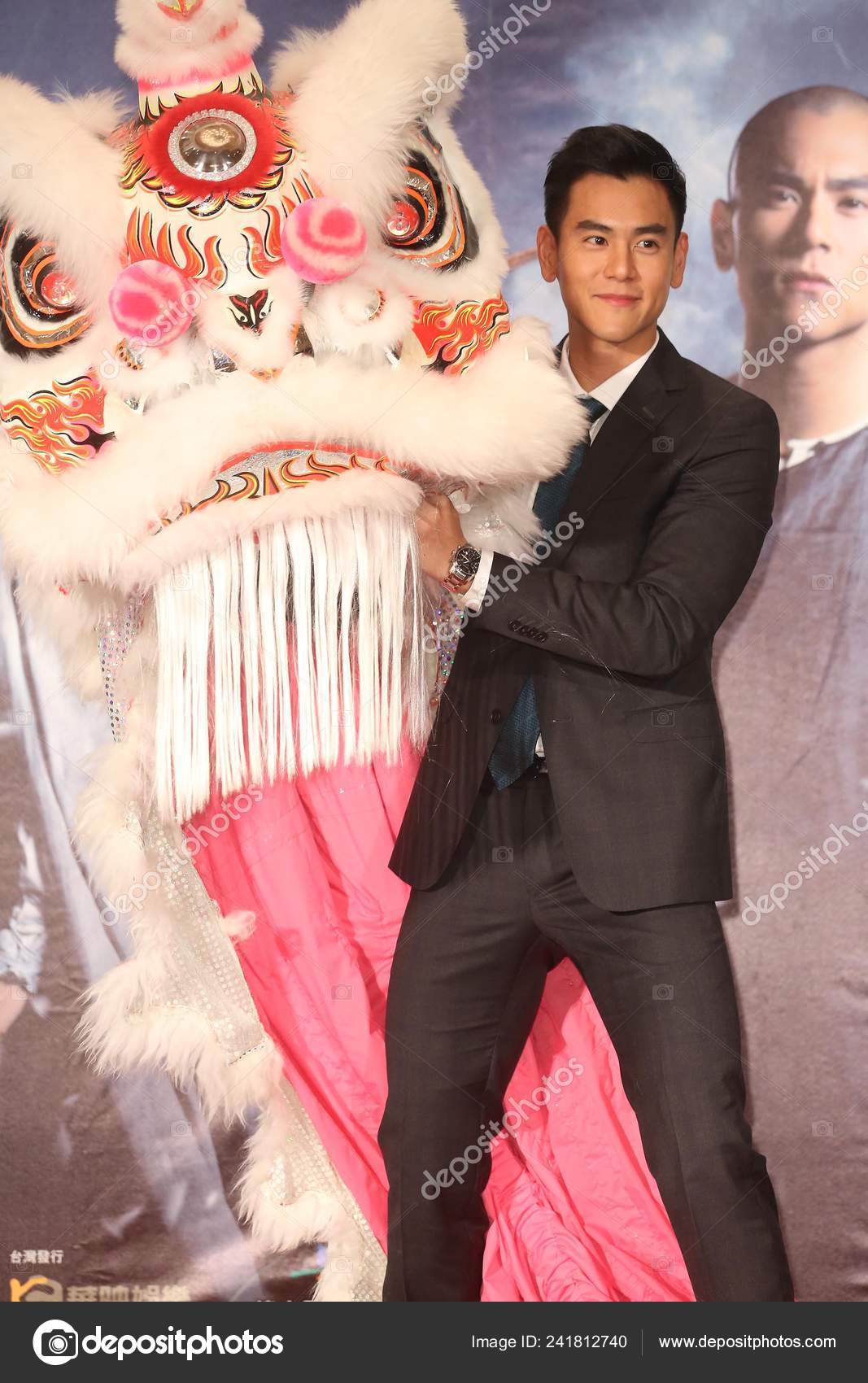 Taiwanese Actor Eddie Peng Poses Press Conference His New Movie – Stock ...