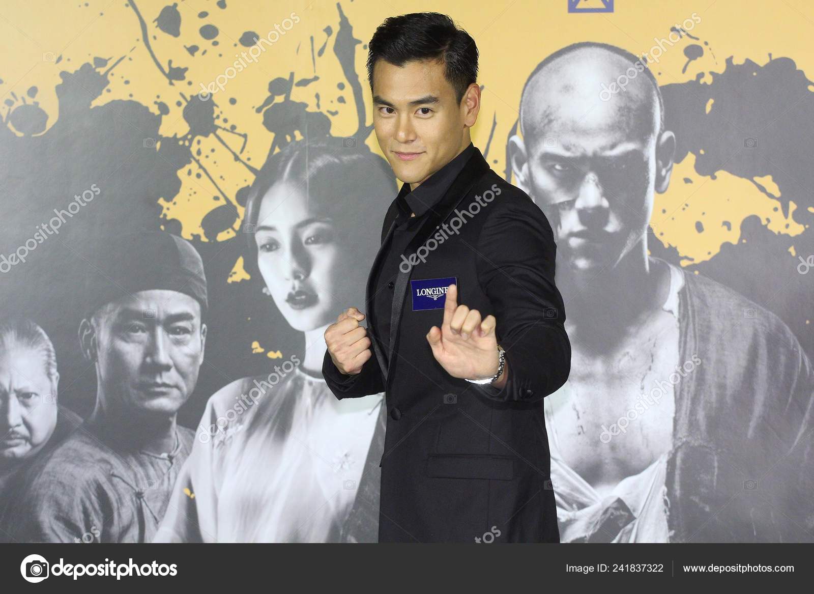 Taiwanese Actor Eddie Peng Poses Premiere Event His New Movie – Stock ...