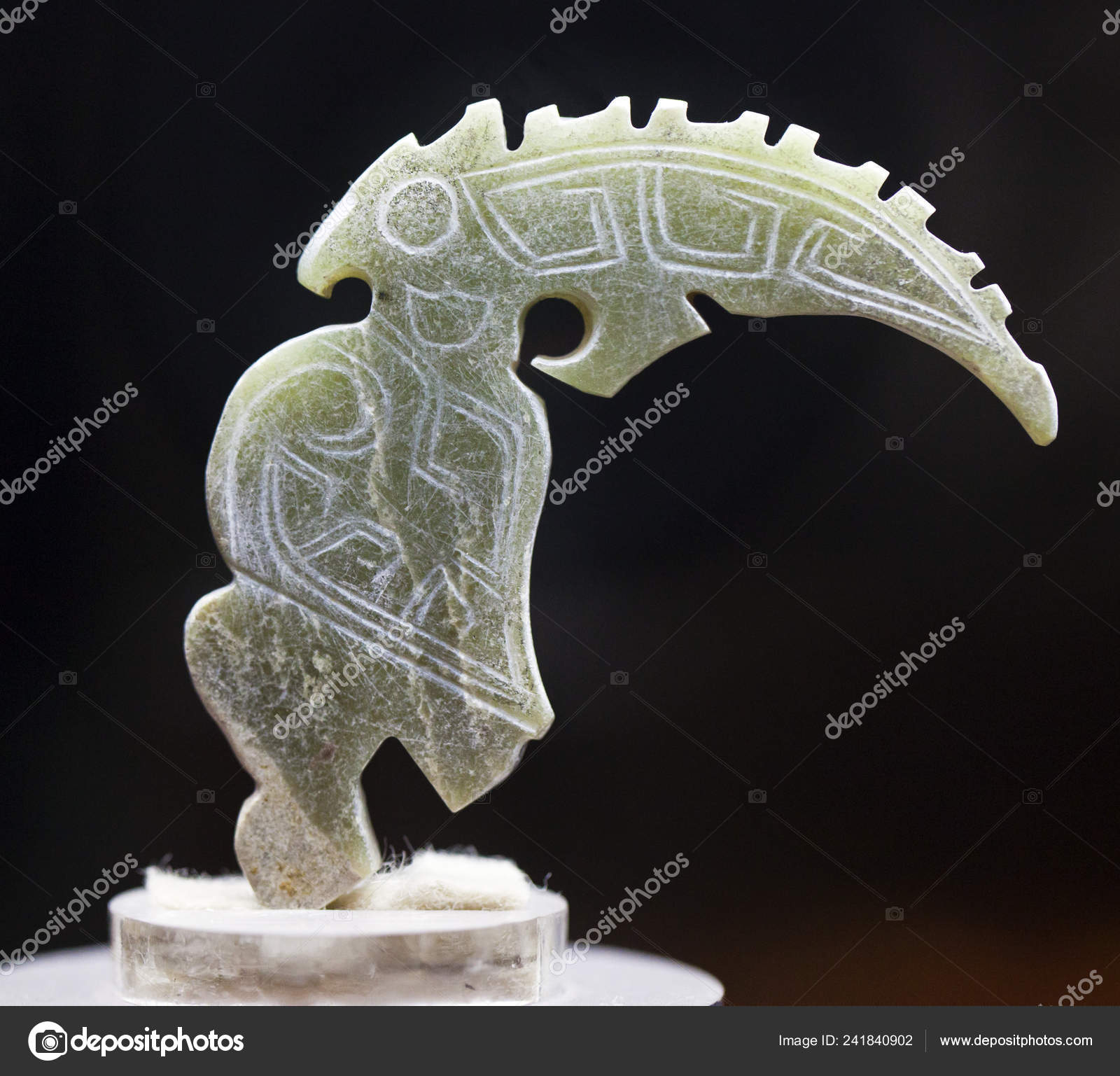 Jade Ware Shang Dynasty Displayed Anyang Yin Museum Anyang City — Stock ...