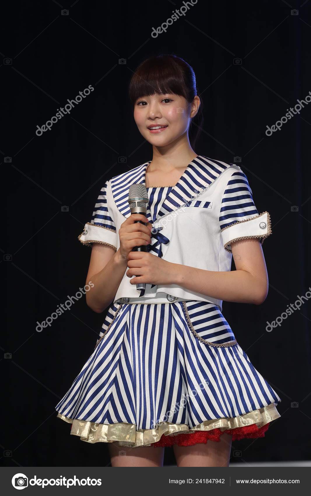 Captain Chihiro Anai Japanese Idol Group Hkt48 Poses Fan Meeting — Stock Editorial Photo ...