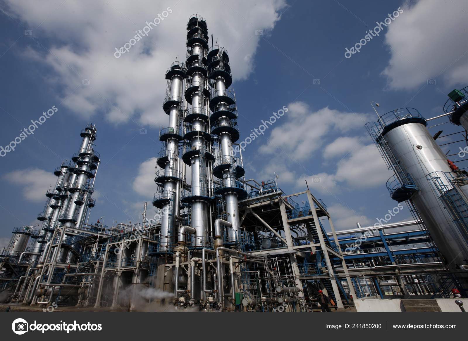 View Refinery Sinopec Nanjing East Chinas Jiangsu Province October 2011 ...