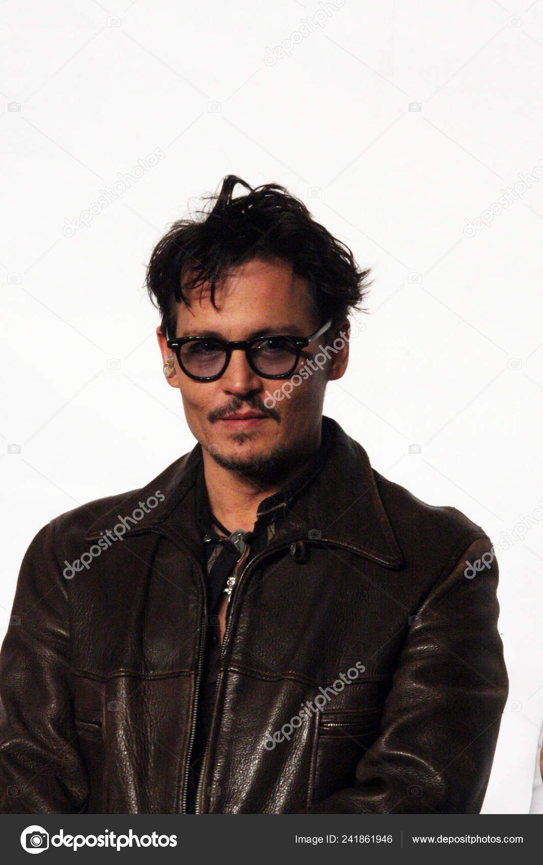 American Actor Johnny Depp Attends Press Conference His Movie ...