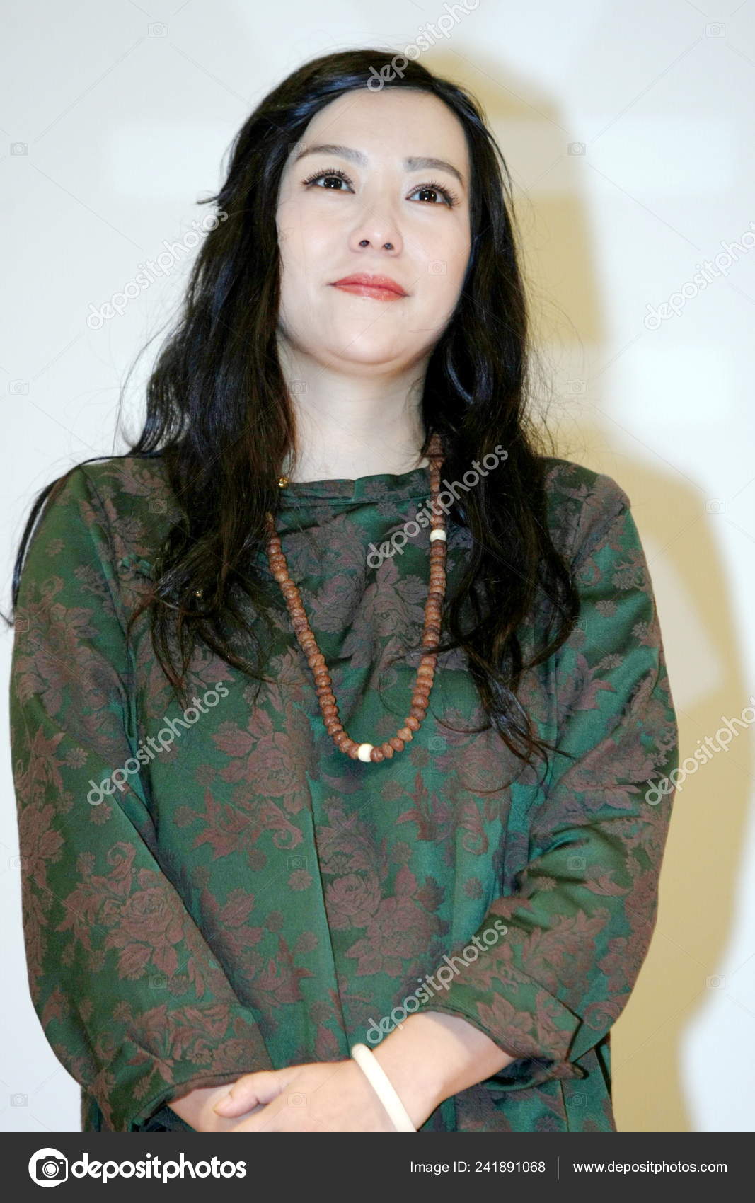 Chinese Actress Hao Lei Poses Promotional Event Her New Movie — Stock ...