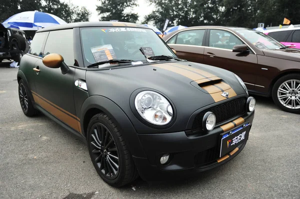 Matte Black Mini Cooper