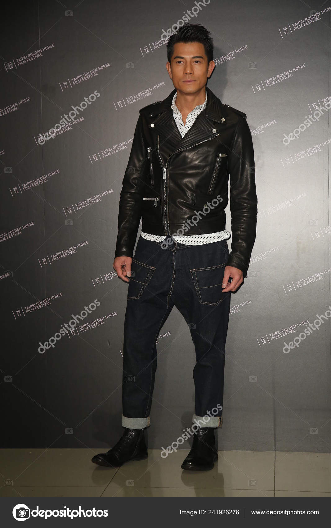 Hong Kong Actor Aaron Kwok Poses His Lecture 51St Taipei — Stock Editorial Photo © ChinaImages ...