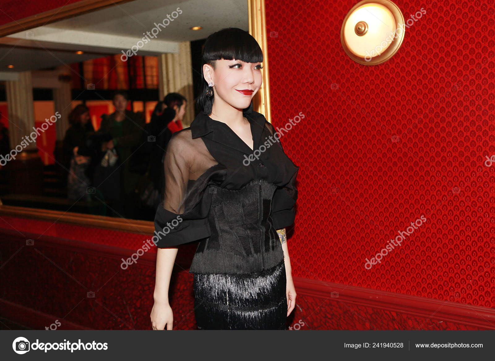 Chinese Singer Momo Walks Backstage Jean Paul Gaultier Fashion Show ...