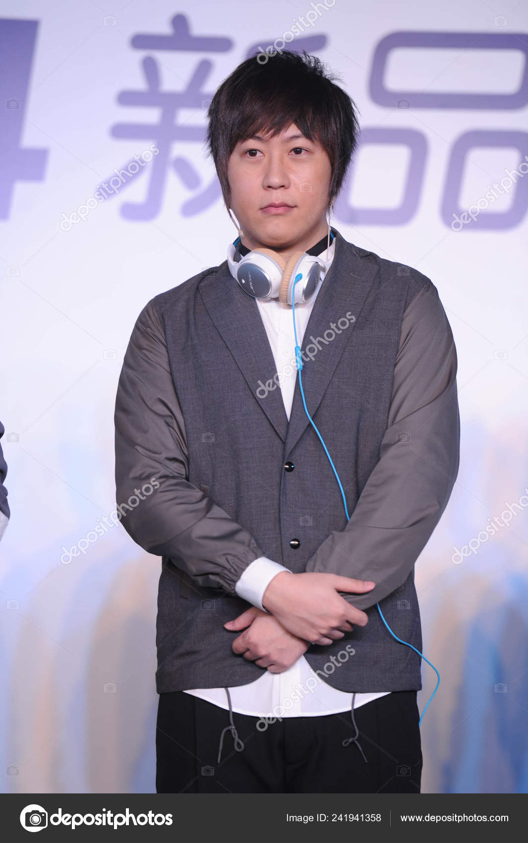 Ashin Chen Hsin Hung Taiwanese Band Mayday Poses Launch Event — Stock Editorial Photo ...