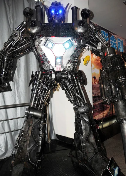 Replica Optimus Prime Movie Series Transformers Seen Display Yard ...