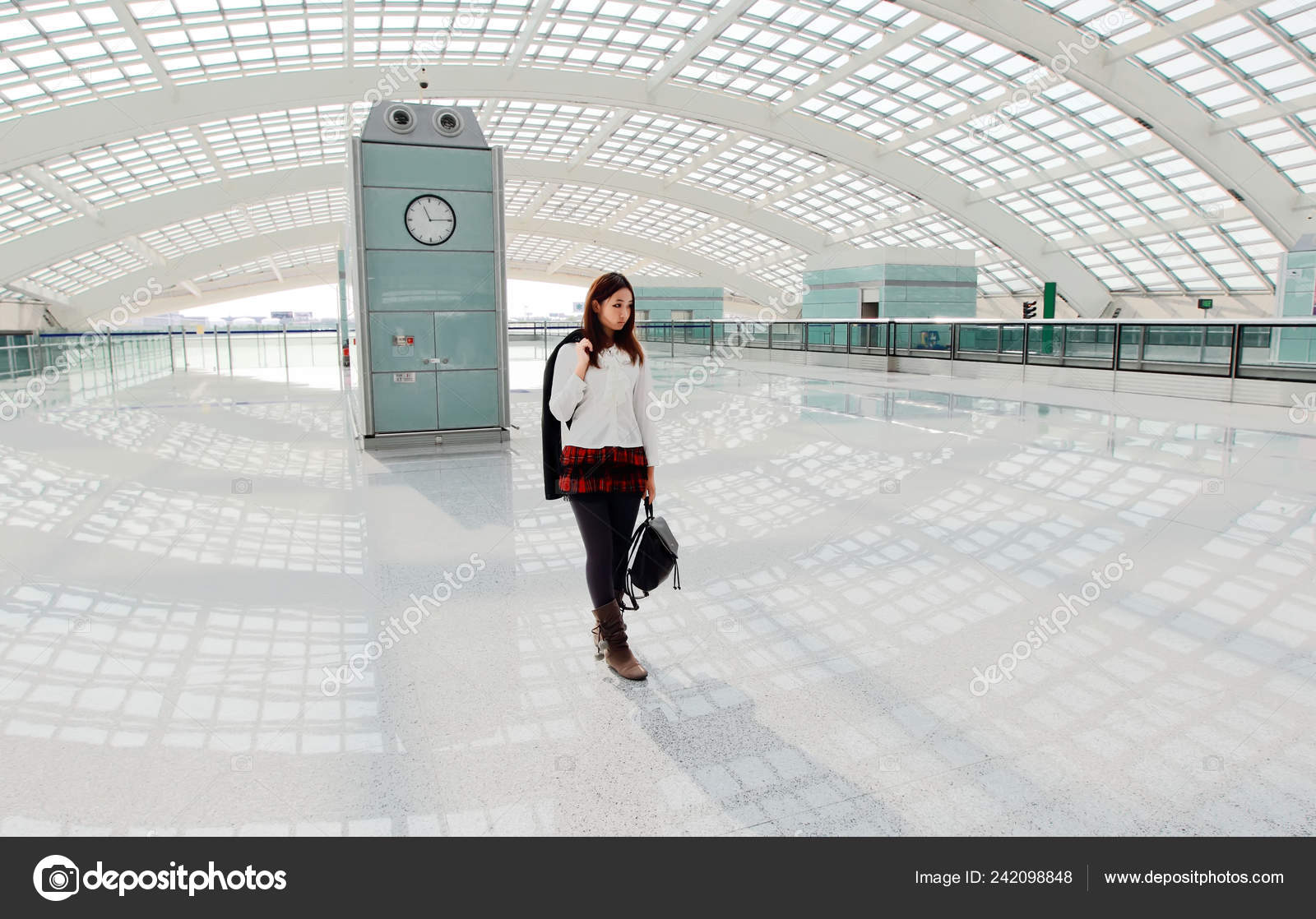 View High Speed Rail Terminal New Terminal Building Beijing Capital ...
