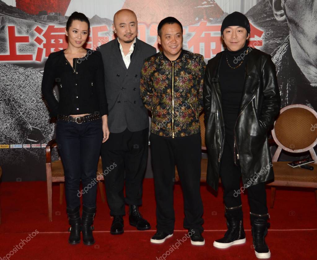 (Desde la izquierda) La actriz china Yu Nan, el actor Xu Zheng, el ...