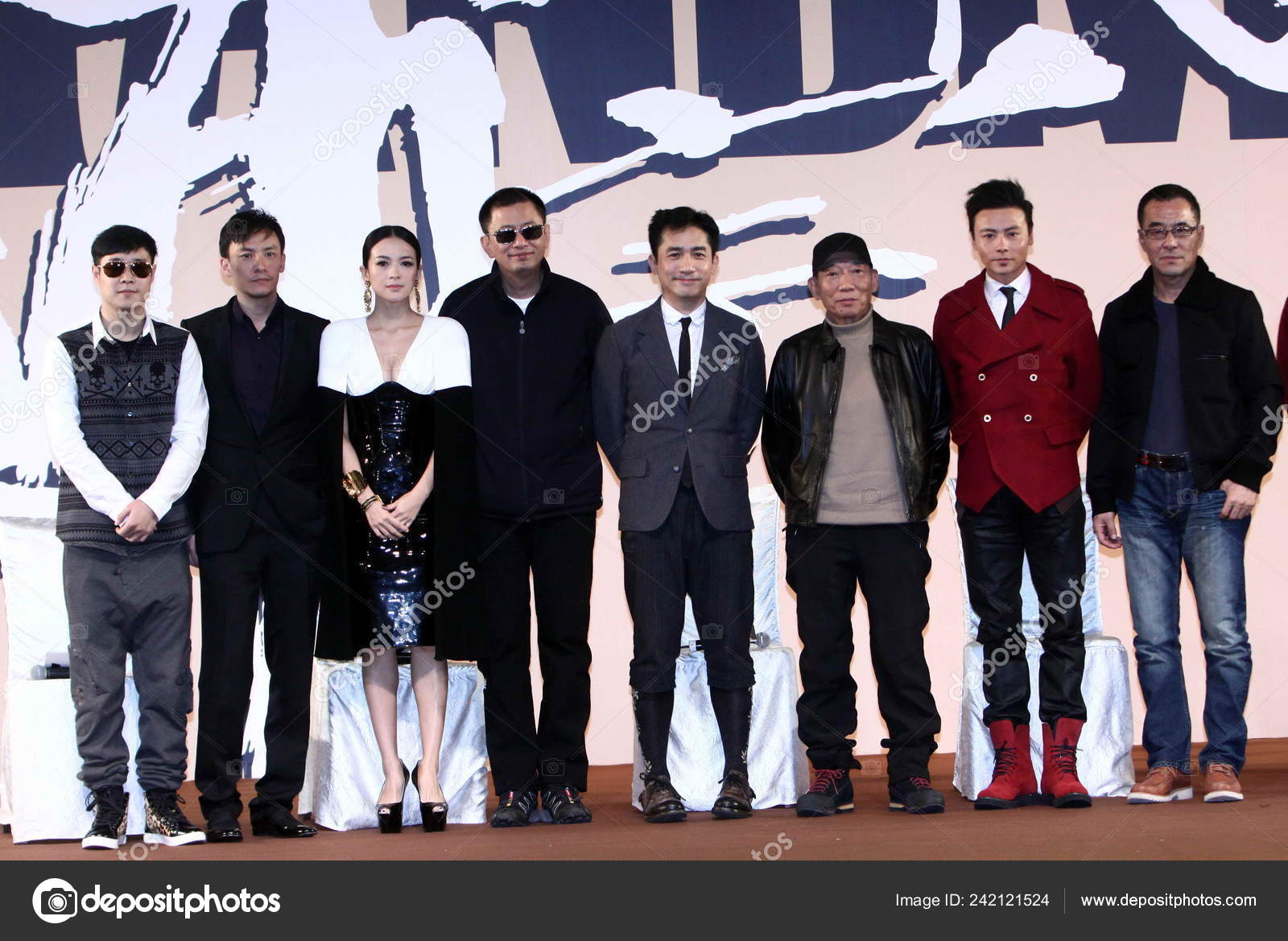 Cast Members Left Chinese Actor Xiao Shenyang Taiwanese Actor Zhang ...