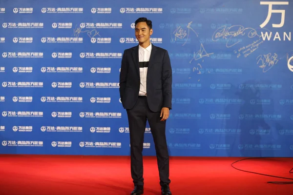 Chinese Actor Zhang Hanyu Poses Arrives Launching Party Qingdao ...