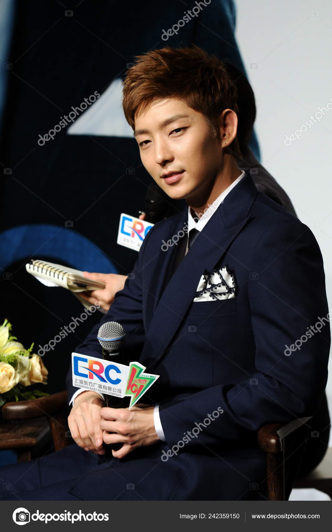 South Korean Actor Model Singer Lee Jun Pictured Fan Meeting – Stock ...