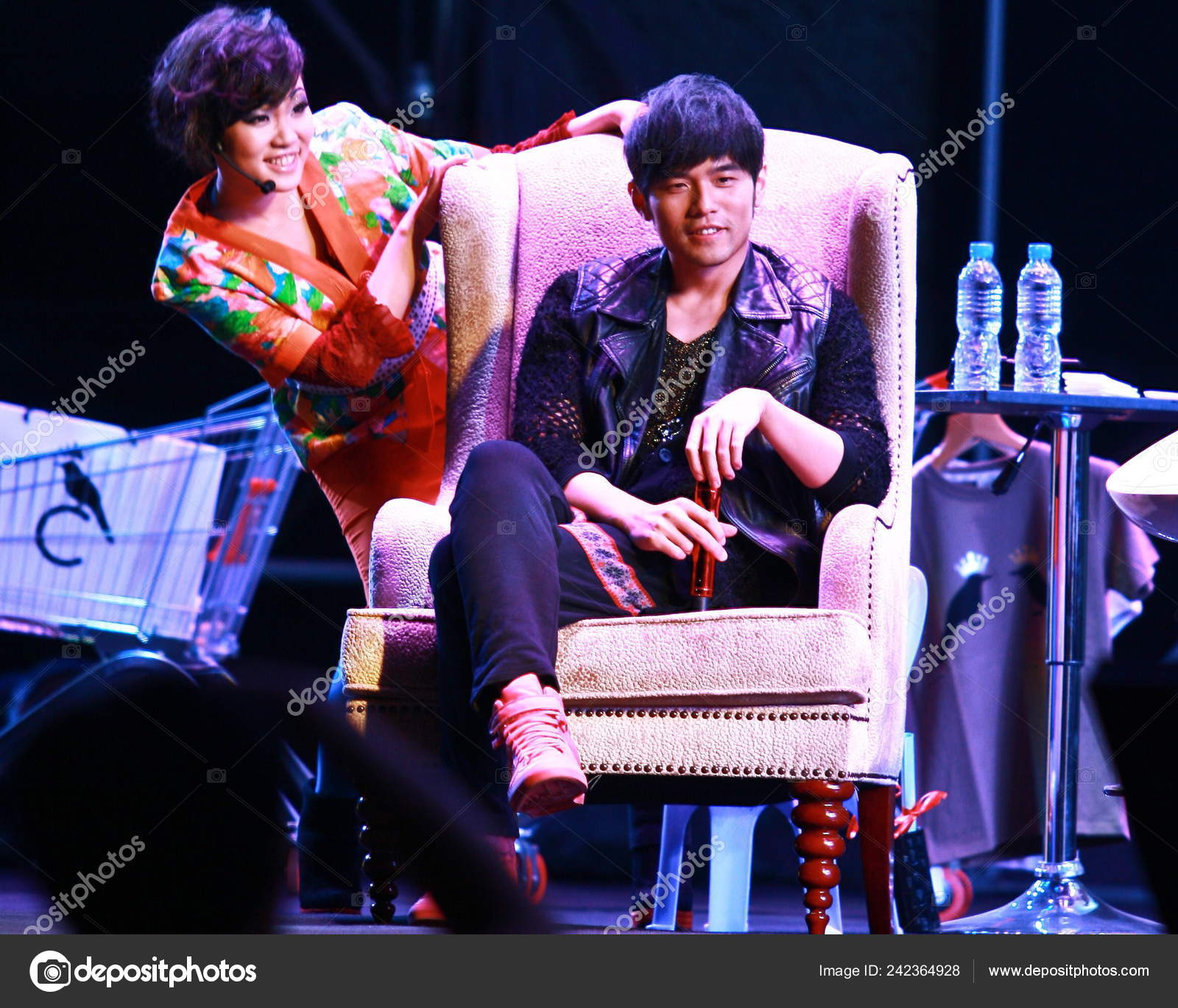 Taiwanese Singer Actor Jay Chou Pictured Production Show Kunming ...